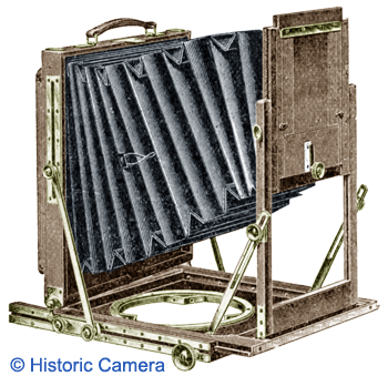 Beck's High Quality Folding Camera at Historic Camera