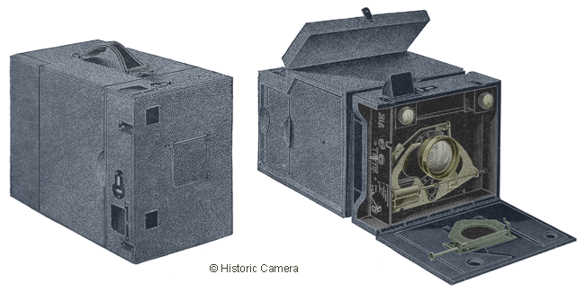Newman & Guardia Half-Plate Pattern Camera at Historic Camera